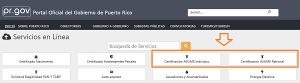 ⊛ Certificación de ASUME en Puerto Rico【2026